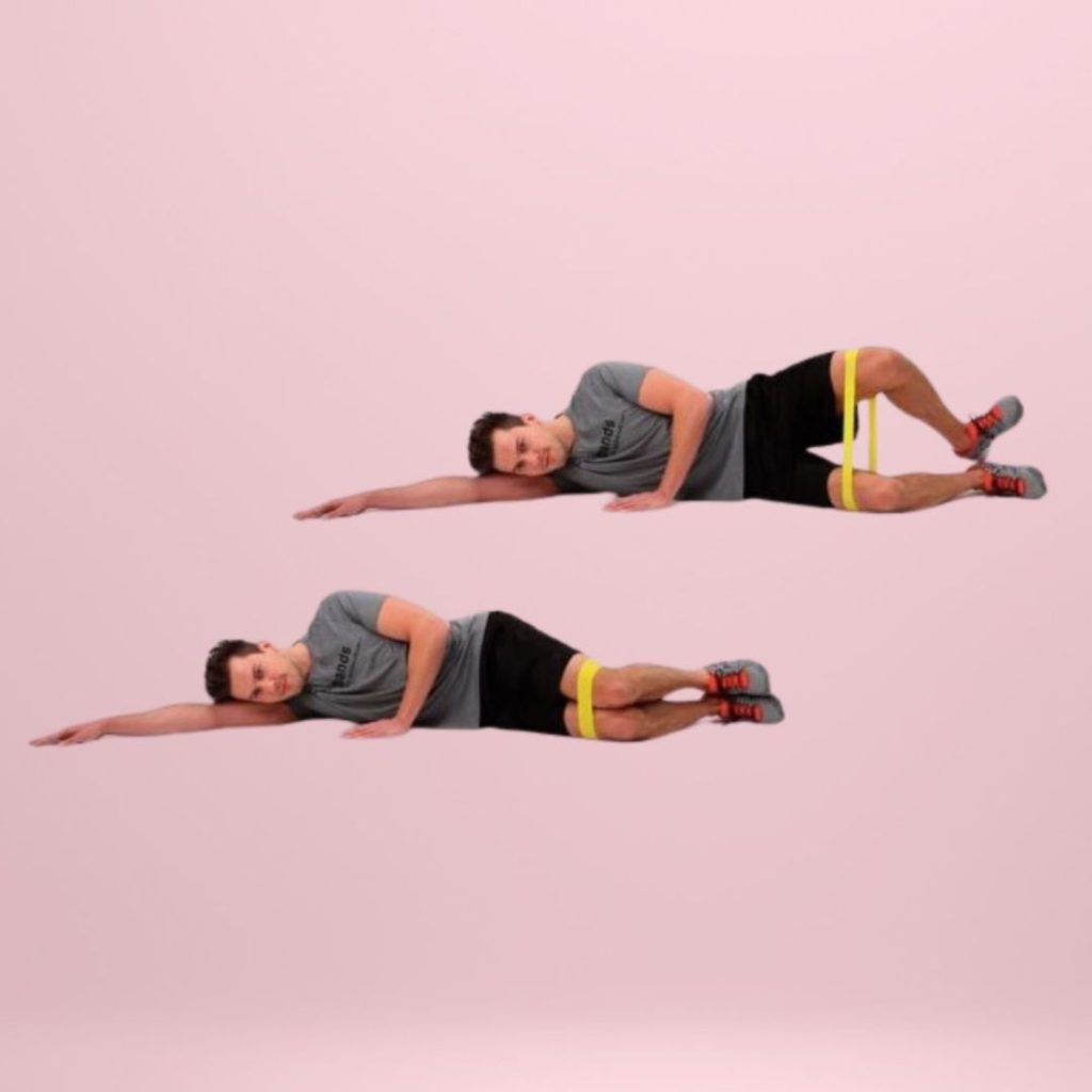 4 Banded Hip Abductions You Must Do At Home: How To Do Them?