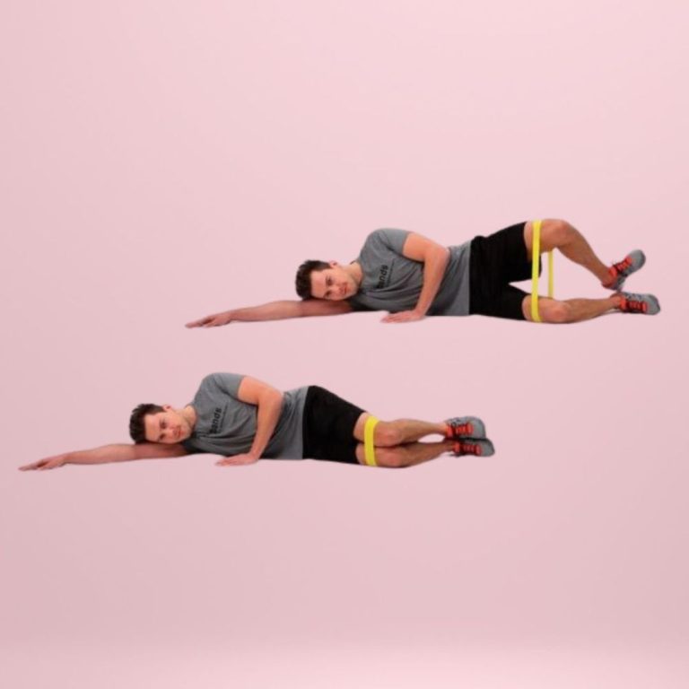 4 Banded Hip Abductions You Must Do At Home: How To Do Them?