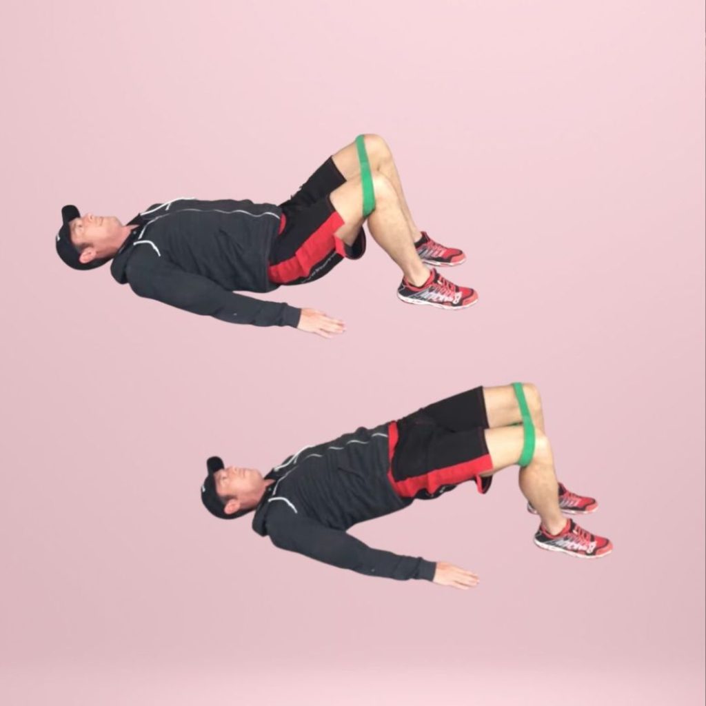 4 Banded Hip Abductions You Must Do At Home: How To Do Them?